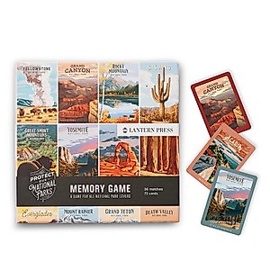 Lantern Press Protect Our National Parks Memory Game