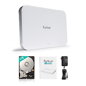 Funlux 8 Channel HD HDMI Wireless Security NVR with 1TB Compatible Zmodo Wireless Devices, (NS-S81M-1TB)