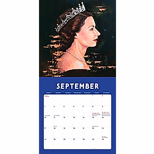 2023 The Legacy of Her Majesty Queen Elizabeth II Wall Calendar: A Yearlong Tribute to a 70-Year Reign (12-Month Art Calendar)