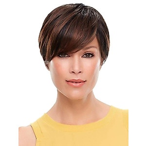 Bundle - 4 items: Evan Wig by Jon Renau, Christy's Wigs Q & A Booklet, BeautiMark Synthetic Shampoo & Wide Tooth Comb - Color: 8RH14