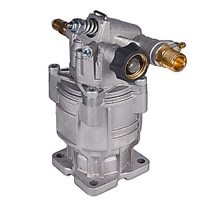 Mikatesi 3/4" Shaft Horizontal Pressure Washer Pump - 2600-3000 PSI @ 2.5 GPM - Original Engineering OEM Pump for Honda Simpson Ryobi Etc Most Brand gas engine power washer