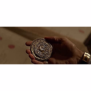 FESTIVALCOS Blood Oath Marker - Coin Replica Vintage Props Grey