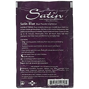 SATIN Satin Blue/bleach Powder Lightener 1 Oz Individual Pack