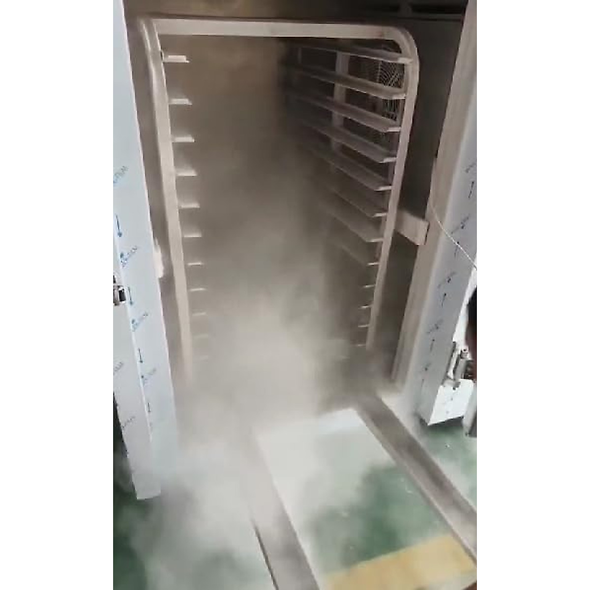 Kolice Commercial Heavy Duty 15 Trays Shock Freezing Blast Chiller & Freezer Included Trolley Cart, Chest Freezer, Restaurant Blast Freezer-Lowest temperature -40°F(-40°C)