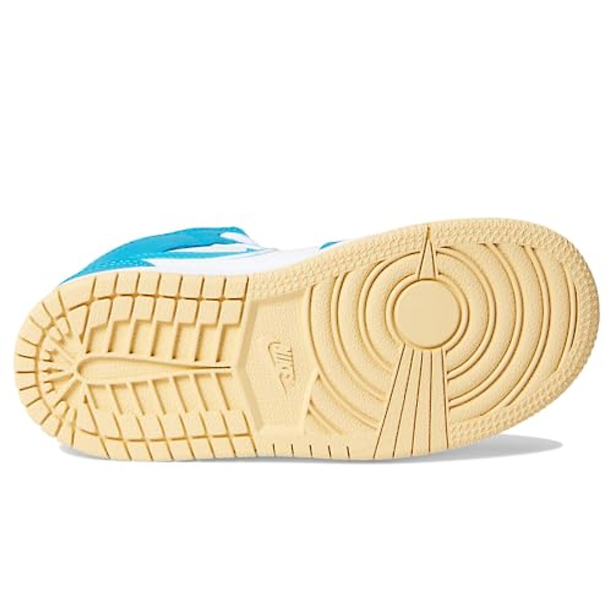 Jordan Baby Boy's 1 Mid (Infant/Toddler) Aquatone/Celestial Gold/White 8 Toddler M