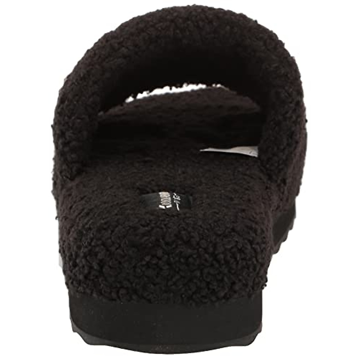 Koolaburra by UGG Women's PEACHEE Slide Slipper, Black, 8