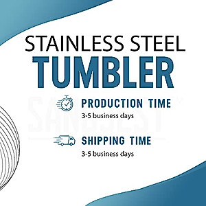 SANDJEST Personalized Black Queen Tumbler Faith Black Women Bible 20oz 30oz Tumblers with Lid Gift for African American Afro Black Girl Encouragement Birthday Women Day