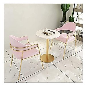 Office Business Hotel Lobby Dining Table Set, Office Reception Room Small Conference Table Set, Office Table and Chair Combination Reception Hotel Reception Leisure Table Balcony Study Restaurant Livi