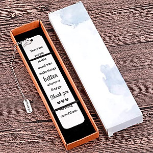 Bosses Day Gifts Bookmark Thank You Gifts for Women Men Coworker Employee Appreciation Gift for Boss Male Retirement Going Away Leaving Gifts Ideas for Teachers Office Inspirational Birthday Christmas