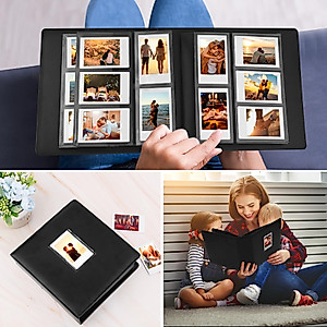 360 Pockets Photo Album for Fujifilm Instax Mini Camera Fujifilm Instax Mini 11 12 9 40 Evo Liplay 8 7+ Instant Camera(Black)