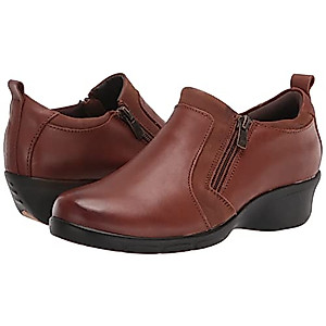 Propét Women's Wendy Dress Shoes, Chestnut, 9 X-Wide US