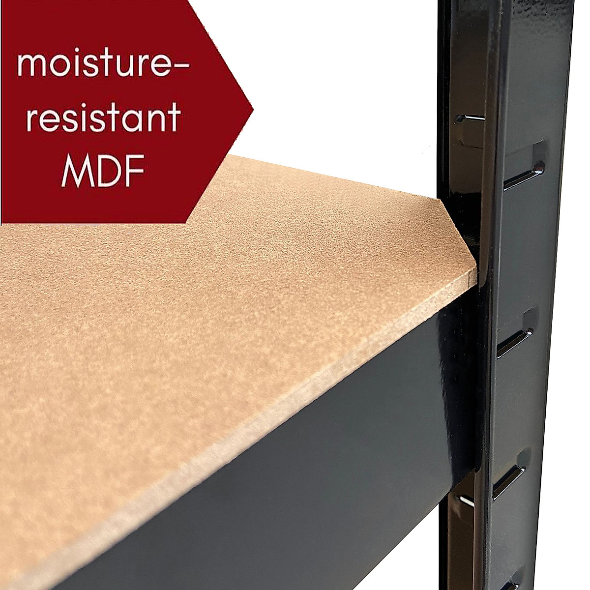 Garage Shelving Units: 64 x 32 x 16 inches | Heavy Duty Racking Shelves for Storage - Black 4 Tier (353 lbs Per Shelf), 1411 lbs Capacity | Multipurpose Shelf Display Rack for Workshop, Shed, Office