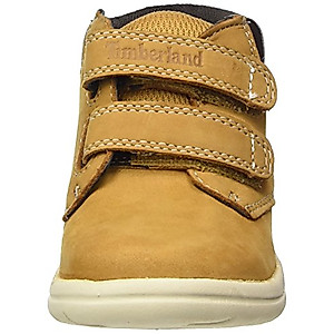 Timberland Baby Toddle Tracks Hook-and-Loop Bootie, Wheat Nubuck, 5.5 US Unisex Infant