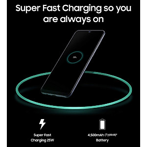 Samsung Galaxy A70 A705M 128GB DUOS GSM Unlocked Android Phone W/Dual 32MP Camera (International Variant/US Compatible LTE) - Black