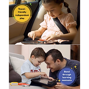 Peekabook Starter Kit, Educational Toy for iPad, Interactive Human Body Book, Learning Toy, Educational Game ABC Learning Toddler STEM Toy Read Along Book Search and Find it Travel Activity RED