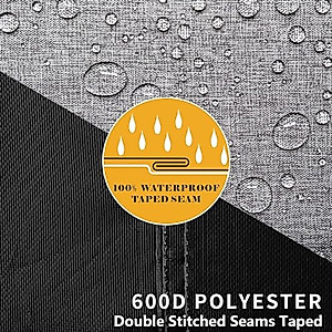 Fire Pit Cover for East Oak Fire Pit Cover 21inch,600D Heavy Duty Waterproof Smokeless Firepit Outdoor Accessories Small Stainless Steel Firepit Covers Round for East Oak Pan Stove Fire Pit Cover