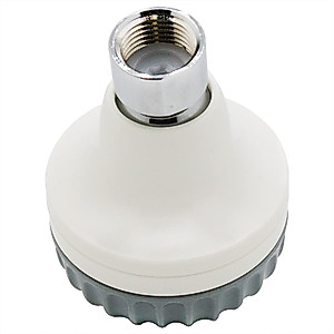 Thrifco 4400134 Adjustable Massage Shower Spray Head - White