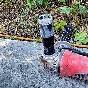 Mostartools 1-1/4 Inch Dry Diamond Core Drill Bit for Granite,Engineered Stone,Quartz with 5/8"-11 Thread 1 1/4 Masonry Drill Bits