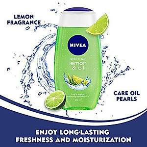 Nivea Bath Care Lemon And Oil Shower Gel, 250ml