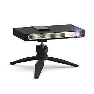 WEMAX Go Advanced Portable Laser Projector with Mini Projector Tripod Stand, 600 ANSI Lumens, 1.5Hrs Battery