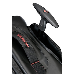 Samsonite Duffle with 2 Wheels S (55 cm-48.5 L), Black (Black)