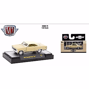 M2 Machines Detroit Muscle 1/64 Scale Diecast 32600-79 1967 Chevy Nova SS R79 24-42