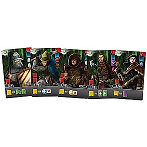 Paladins of The West Kingdom Strategy Board Game, 1-4 Players, Ages 12 and Up, 90-120 Min Play Time, Most Victory Points Win, Build Outposts, Fortifications, Commission Monks, & Confront Outsiders