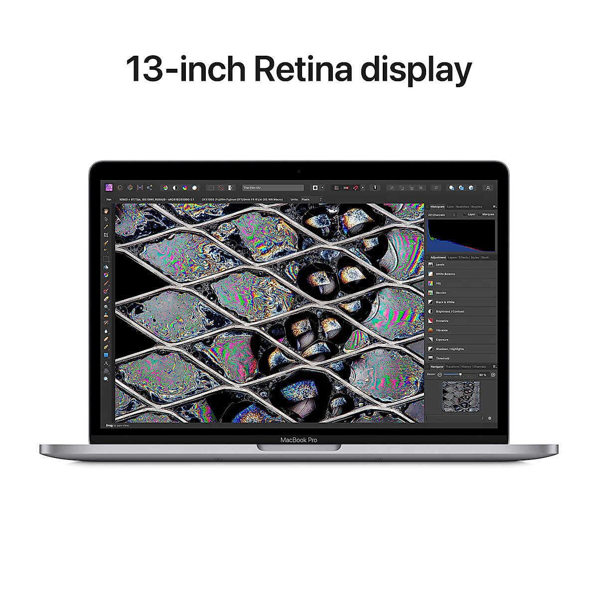 (CTO) Apple 13-in MacBook Pro - M2 8-core CPU 10-core GPU chip - 512 GB - 16 GB - Space Gray (Summer 2022) Z16R0005U