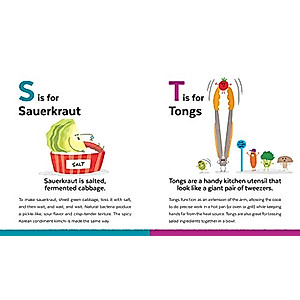 A Is for Artichoke: An ABC Book of Food, Kitchens, and Cooking from Artichoke to Zest (America's Test Kitchen Kids, Stocking Stuffer for Babies and Toddlers)