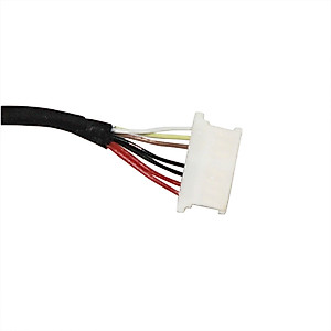 Zahara DC in Power Jack Cable Replacement for HP 17-G 17-Q /15-CS 15-CW 14-DS 14-AX TPN-Q208 TPN-Q210 15-DW 15-CC 15-CD 799750-T23 799750-Y23 799750-S23 799750-F23 809295-001 TPN-Q208 TPN-Q210 Socket