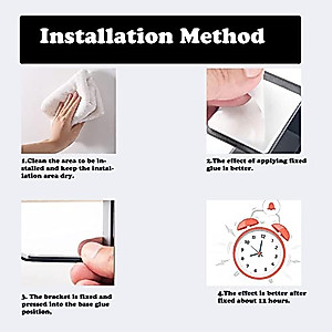 Yovimak Multifunctional Acrylic Stand, Headphone Stand Headphone Holder Adhesive Gaming Headset Hook for Most Headphones/Game Controllers, Universal Desktop Wall Mount Hook for Handbag (Black)