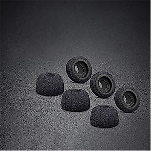 Replacement Sponge Silicone Memory Foam Ear Tips Buds for Airpods Pro Earphone (6pcs)