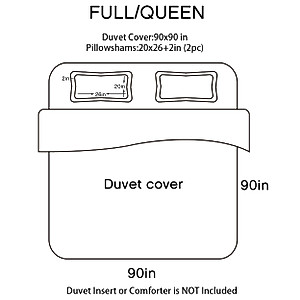 Merryfeel Seersucker Duvet Cover Set Queen Size,100% Cotton Seersucker Textured Striped Bedding Set,3 Pieces(1 Duvet Cover with 2 Pillowshams) - Light Yellow