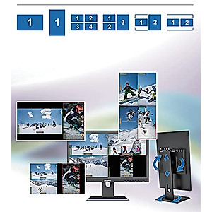 LILLIPUT Lilliput Live Stream Monitor 21.5 inch Quad Split Multi View IPS 1920x1080 HDMI 3G-SDI PVM220S Type-C Input Video Assist
