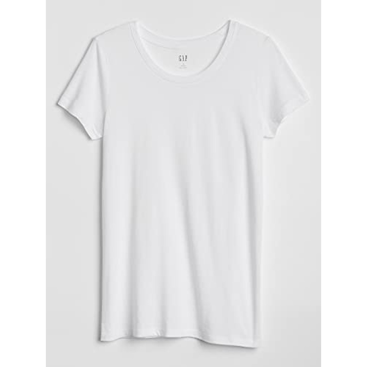 GAP Womens Favorite T-Shirt T Shirt, White 2, Medium US