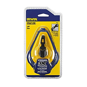 IRWIN Tools STRAIT-LINE SPEEDLINE Chalk Reel, 100-Foot (64310)