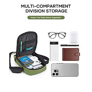 WEPLAN crossbody bag men,shoulder bag for women,mini crossbody bag