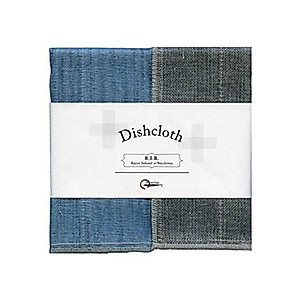 Nawrap Binchotan Charcoal Dishcloths, Naturally Anti-Odor, Set of 3, Aqua, White & Purple