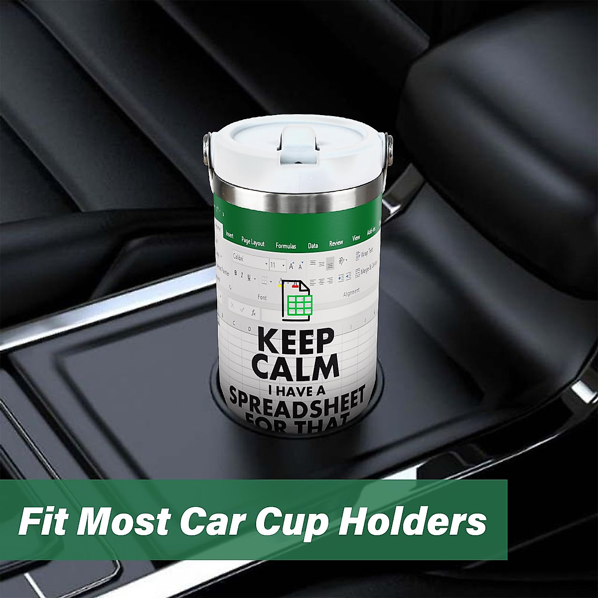 thmasamwr 30oz Excel Tumbler, Spreadsheet Coffee Mug, Relax I Have A Spreadsheet For That Mug for Accountant, CPA, Coworker, Funny Spreadsheet Excel Gifts for Men Women