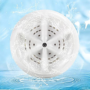 Mini Washing Machine,Portable Turbine Ultrasonic Small Washers,Mini Washing 3in1 Dishwashers for children's clothes Socks,Underwear,Bra, Laundry Tub