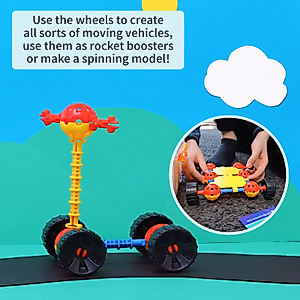 SUPA STEM Click Builders Kids Building Toys | 160 pcs Building Toys for Kids Ages 3-5, 6, 7 and Building Blocks for Kids Ages 4-8 | Educational Kids Construction Toys for 3 Year Old Boys and Girls +