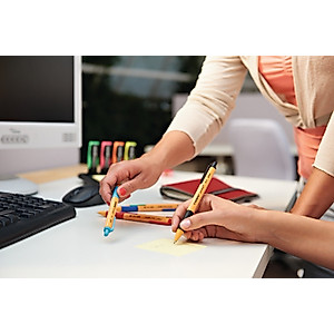 STABILO Ballpoint Pen pointball - Pack of 2 - Blue, Black