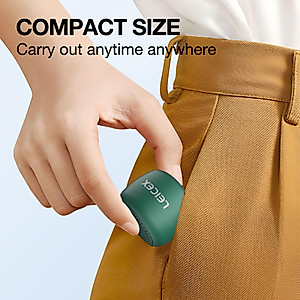 LEICEX Mini Bluetooth Speaker Wireless,Small Speaker Support TWS Stereo Sound.Portable Speaker for Travel,Gift,Mobile Phone.(Green)