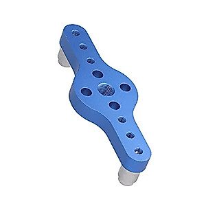 Self Centering Dowelling Jig, Dowel Jig, Anodized Appearance Precise Fast Self Center Dowel Jig Kit for Woodworking DIY Aluminum Alloy, Hole, Tools