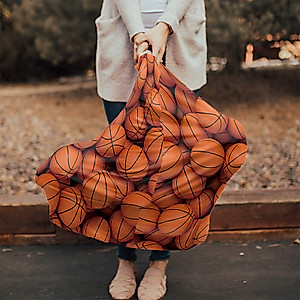 Basketball Balls Pattern Baby Nursing Cover for Breastfeeding, Breathable Stretchy Nursing Scarf Carseat Canopy for Boys or Girls Stroller Car Seat Covers Outdoor Sports