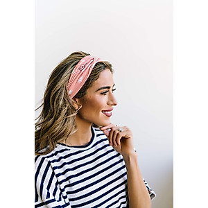 Maven Thread Daisy, Workout Headbands for Women, Wide Headbands for Women, Sports Running Headband for Exercise, Gym hairband Athletic Workouts and Yoga 4" Thick Non Slip Sweatbands for Women 2Pack