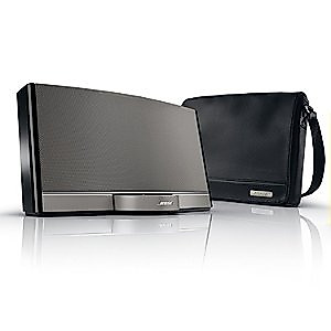 Bose® SoundDock® Portable digital music system & Bose® travel bag - Gloss Black (Bose® portable package)