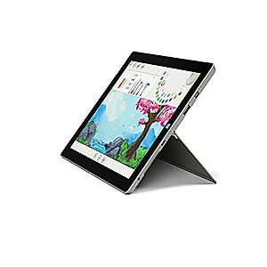 Microsoft Surface 3 Tablet, Intel Atom x7 x7-Z8700, 1.6 GHz, 4 GB, 64 GB SSD, Windows 10, Silver, 10.8 (Renewed)