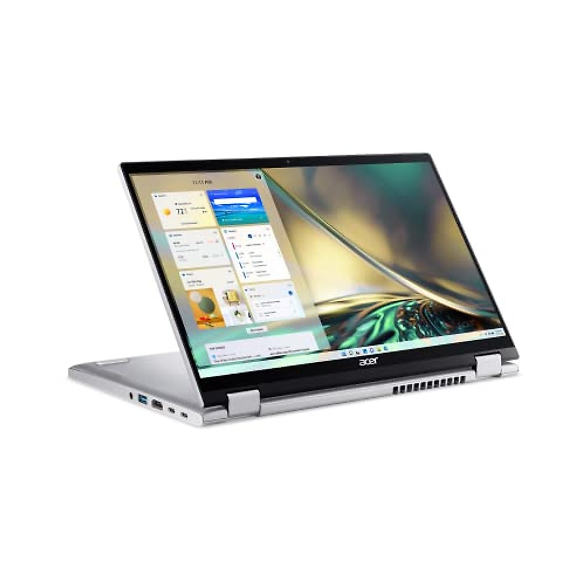 Acer Spin 3 Convertible Laptop | 14" 1920x1080 IPS Touch Display | Intel Core i5-1235U | Intel Iris Xe Graphics | 8GB LPDDR4X | 512GB PCIe Gen 4 SSD | WiFi 6 | Dockable Active Stylus | SP314-55N-53GS