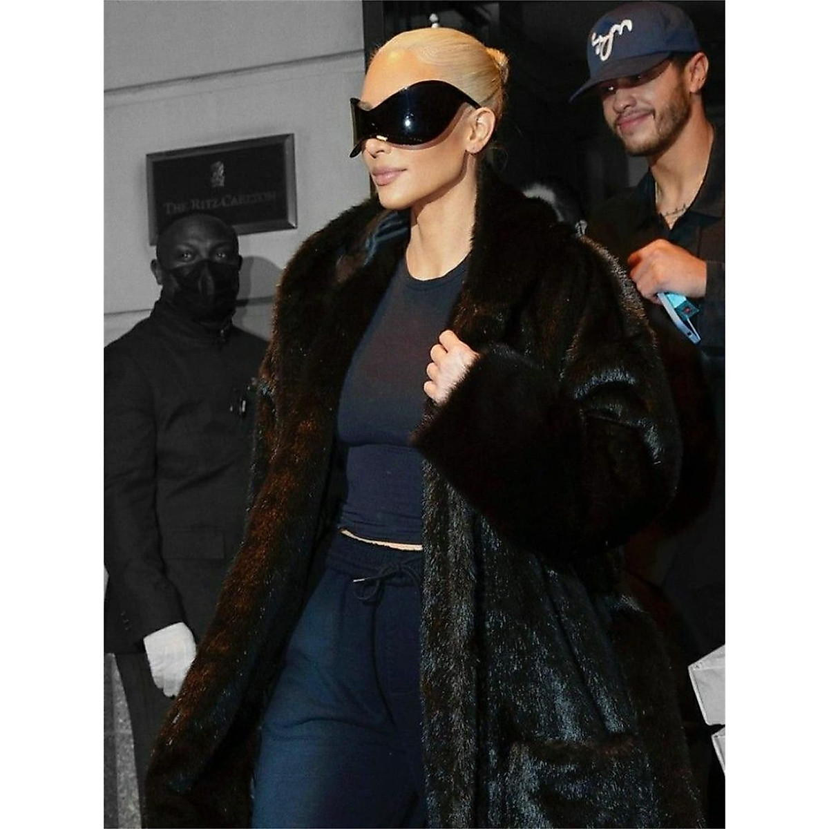 GUVIVI Futuristic Sunglasses for Men Women Oversized Wrap Around Shield Fashion Superhero Chic Mask Sun Glasses Shades